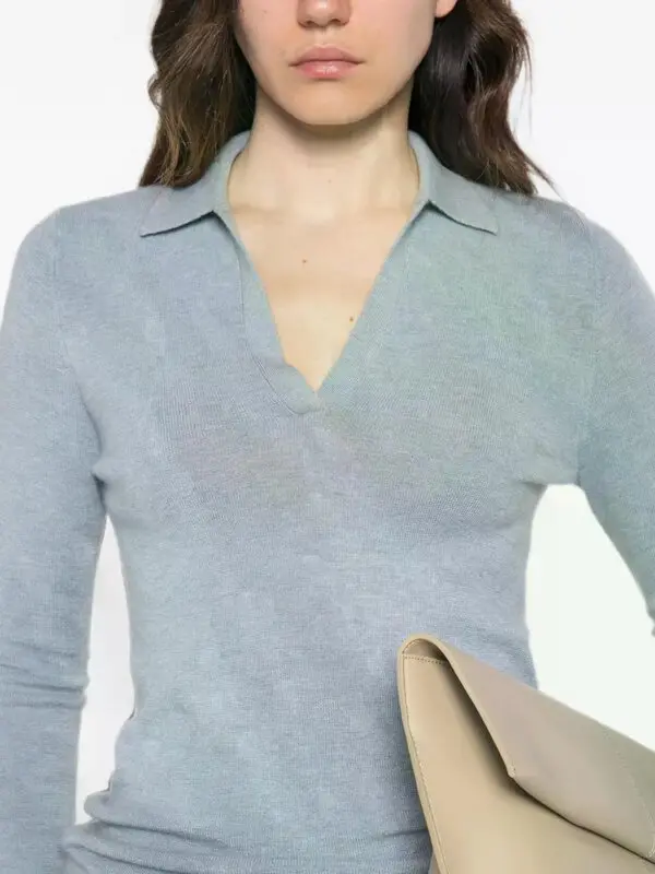 Eric Bompard Fine-knit Long-sleeve Jumper