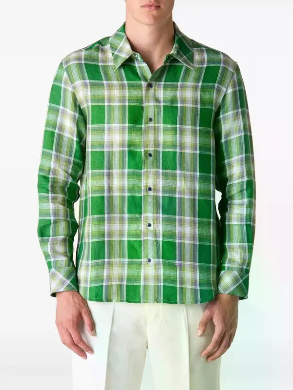 GOD'S TRUE CASHMERE Harbor Tartan Shirt
