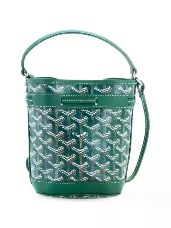 Goyard Petit Flot Coated Canvas Mini Bucket Bag