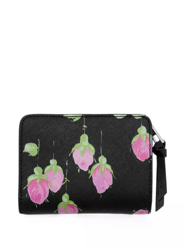 Marc Jacobs Snapshot Mini Compact Wallet In Vintage Floral