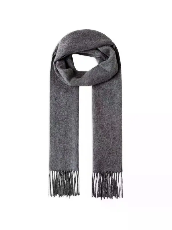 HACKETT LONDON Fringed-edge Scarf