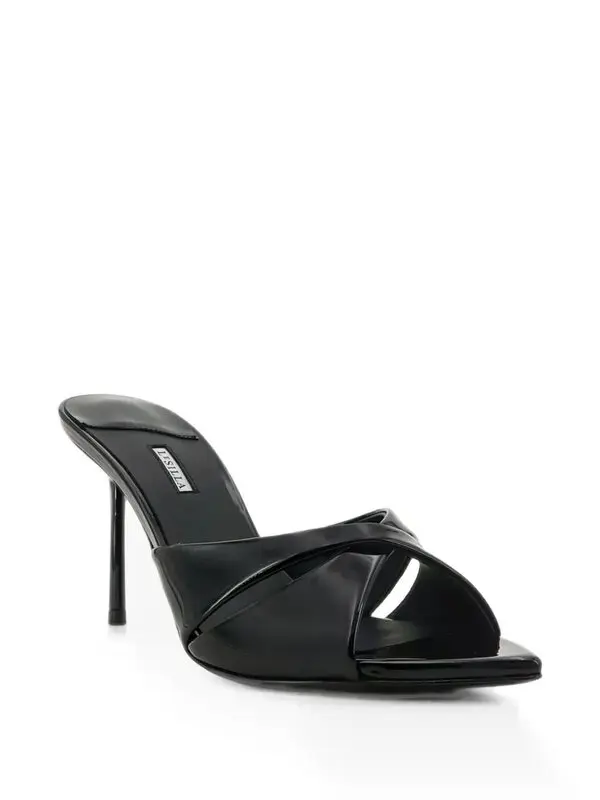 LE SILLA Shirley Crossover Patent-finish Sandals