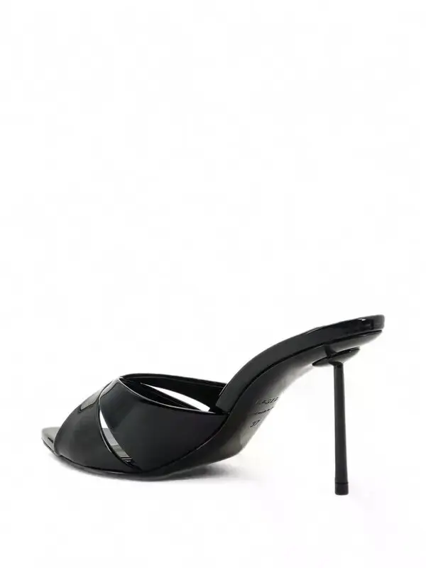 LE SILLA Shirley Crossover Patent-finish Sandals