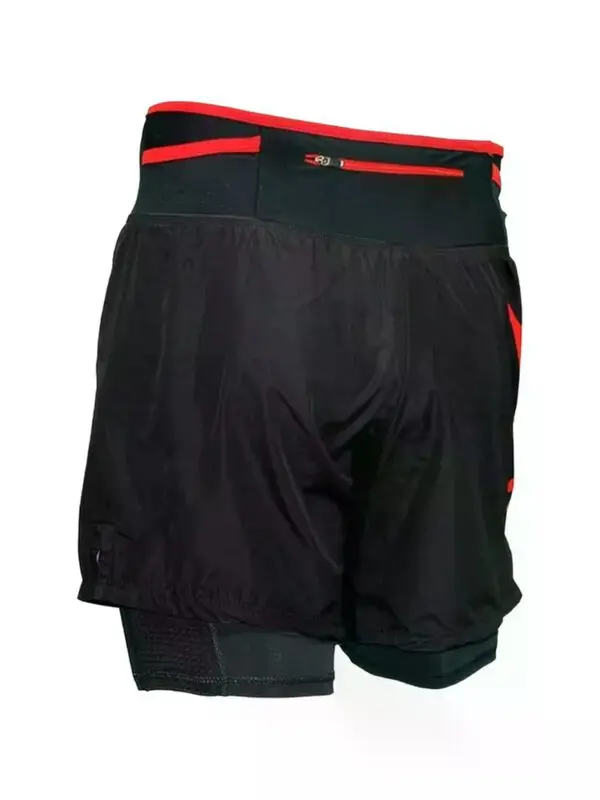 I-EXE Layered Logo-print Performance Shorts