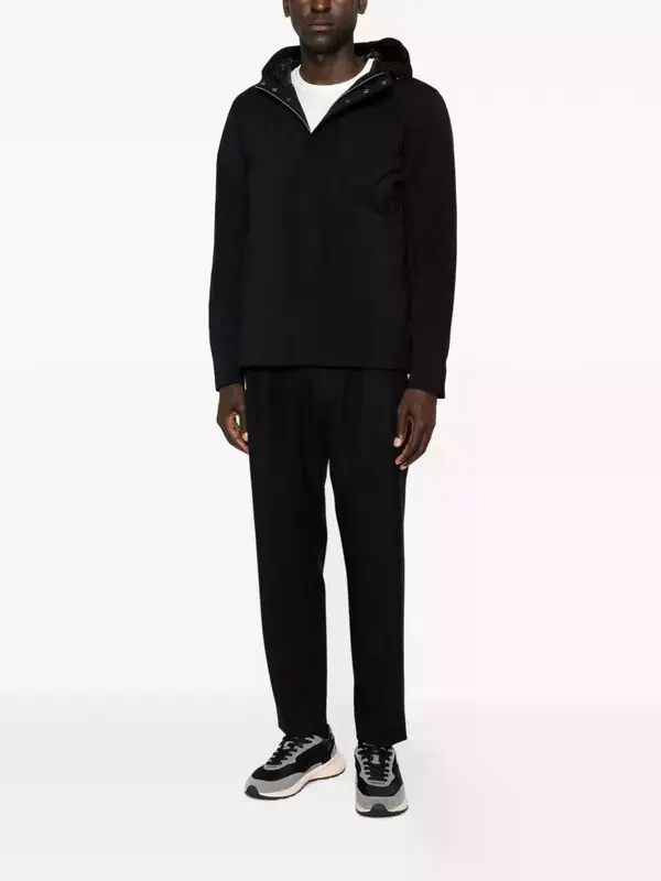 Herno Hooded Zip-up Jacket
