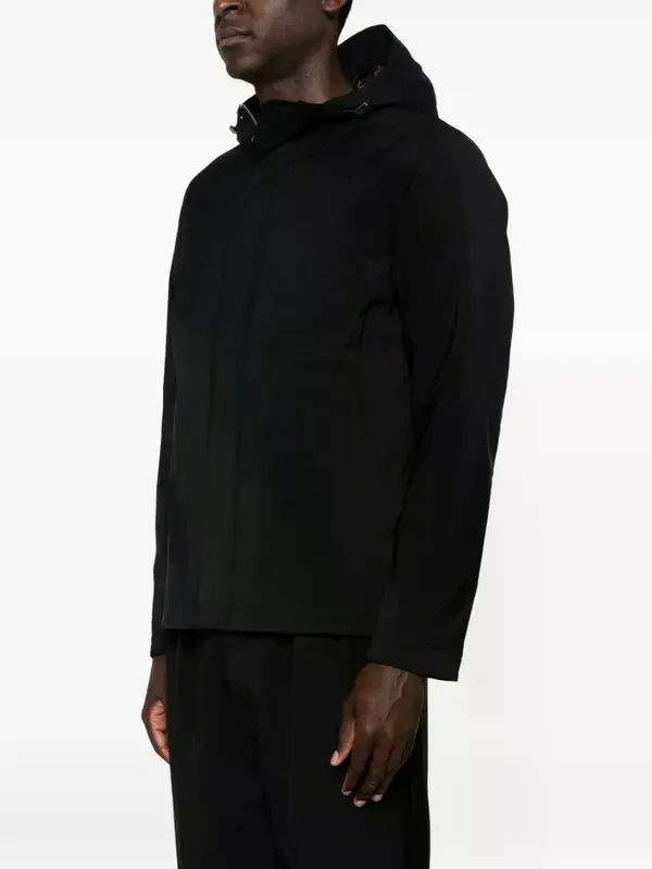 Herno Hooded Zip-up Jacket