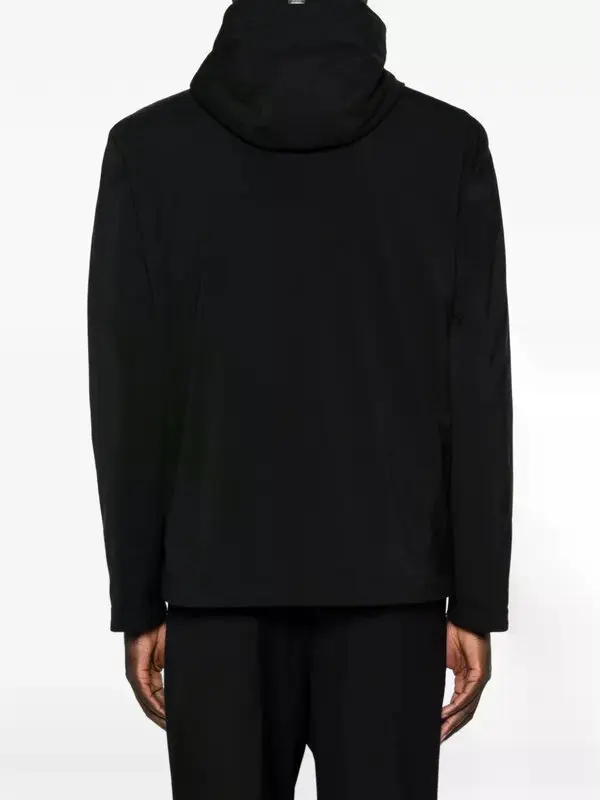Herno Hooded Zip-up Jacket
