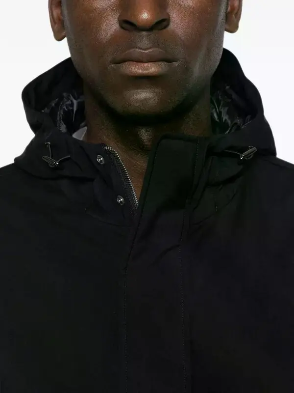 Herno Hooded Zip-up Jacket