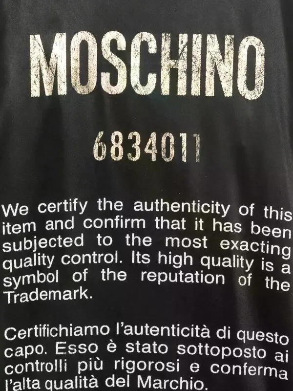 Moschino 2000s Logo-print Dress