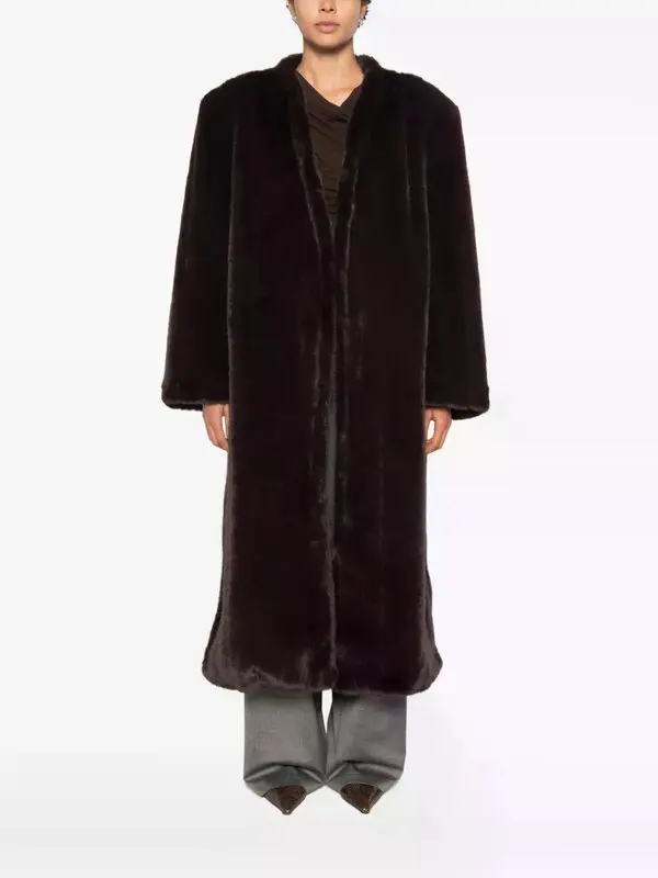 Source Unknown Dhanila Faux-fur Coat