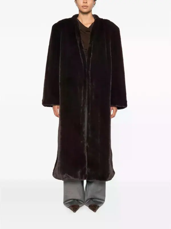 Source Unknown Dhanila Faux-fur Coat