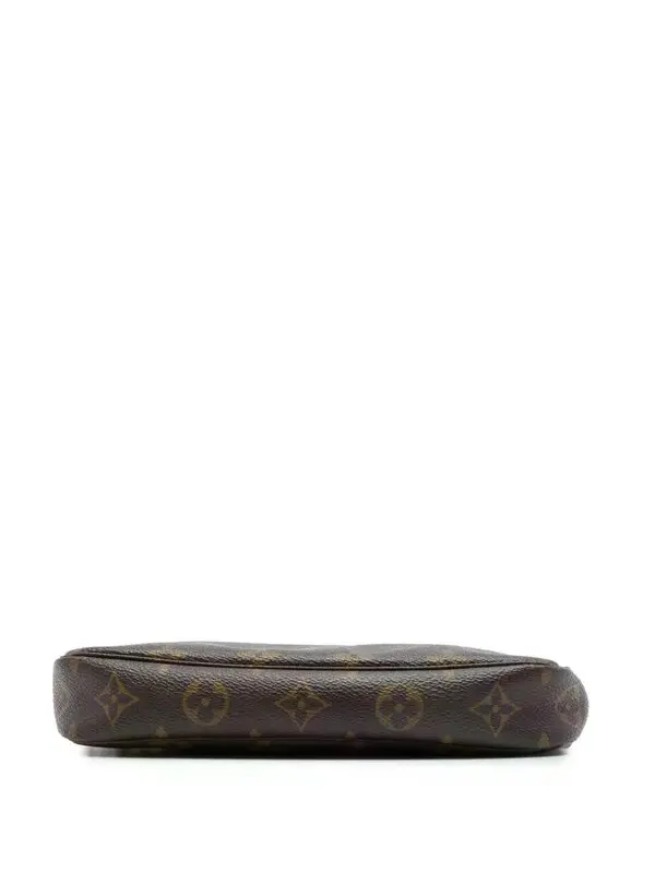 LOUIS VUITTON 2000 Monogram Pochette Accessoires Shoulder Bag - Brown