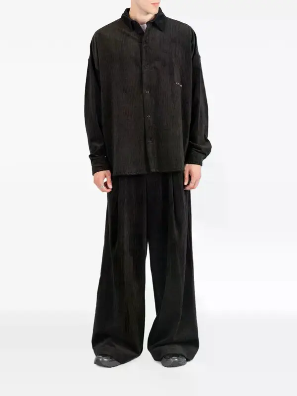 SOCIETE ANONYME Corduroy-effect Oversized Shirt