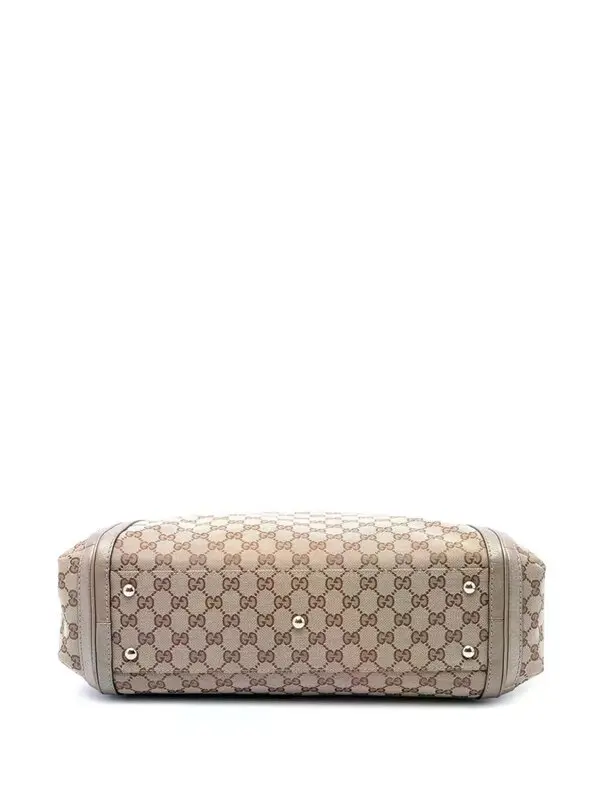 Gucci Gg Canvas Bella Convertible Tote Satchel