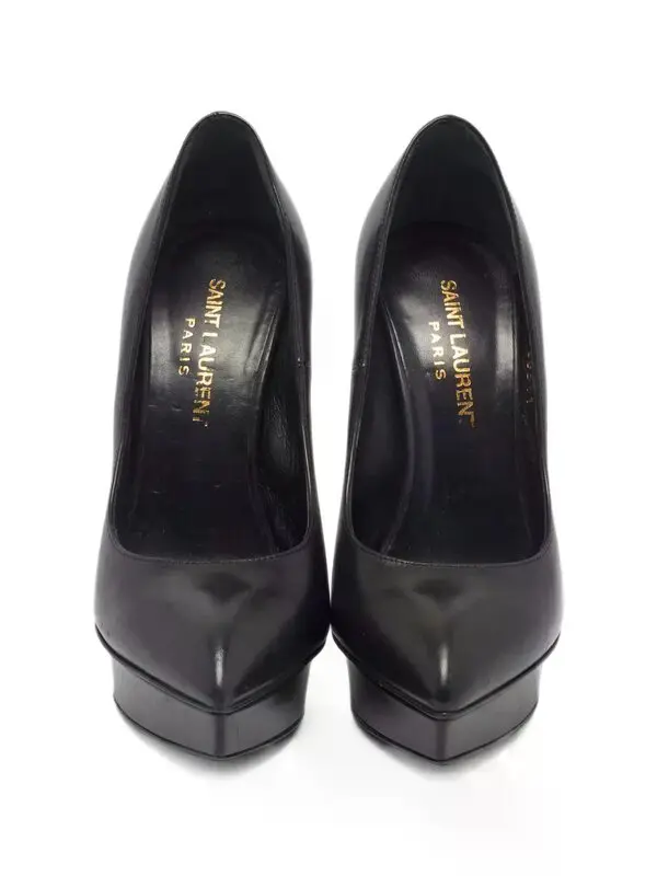 Saint Laurent Janis Studded-heel Pumps