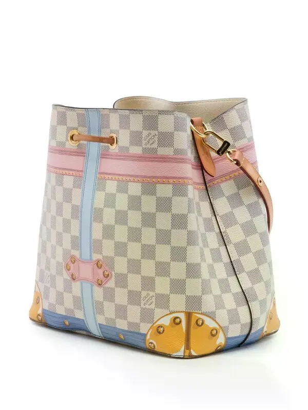 LOUIS VUITTON Damier Azur Summer Trunks Neonoe Bucket Bag