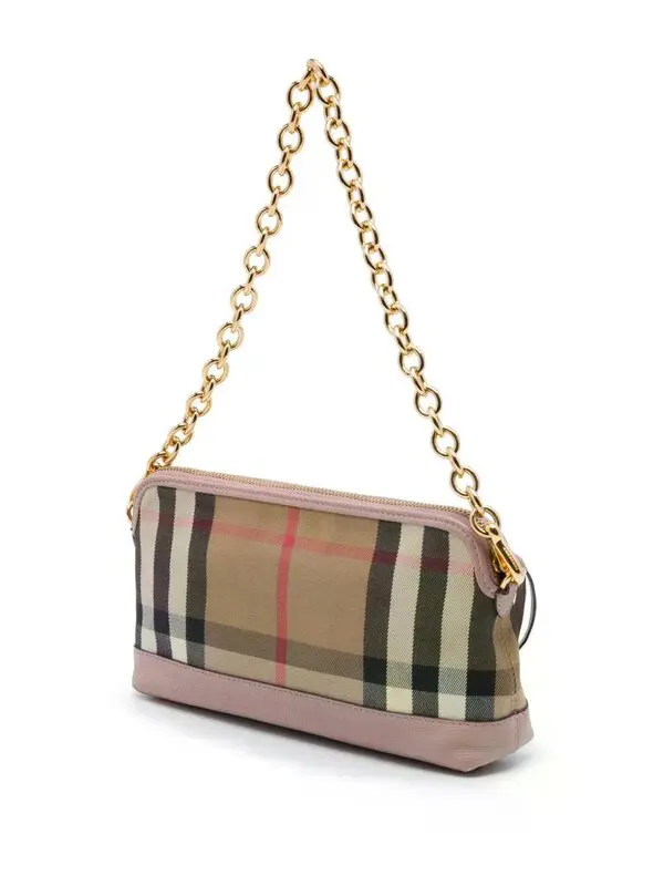 Burberry 2000-2017 House Check Canvas Derby Abingdon Convertible Satchel