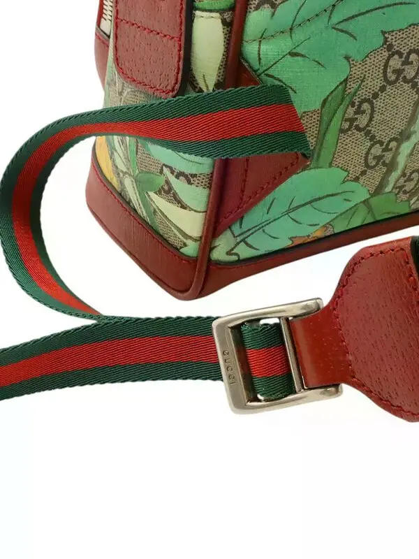 Gucci 2000-2015 Small Gg Supreme Web Tian Backpack