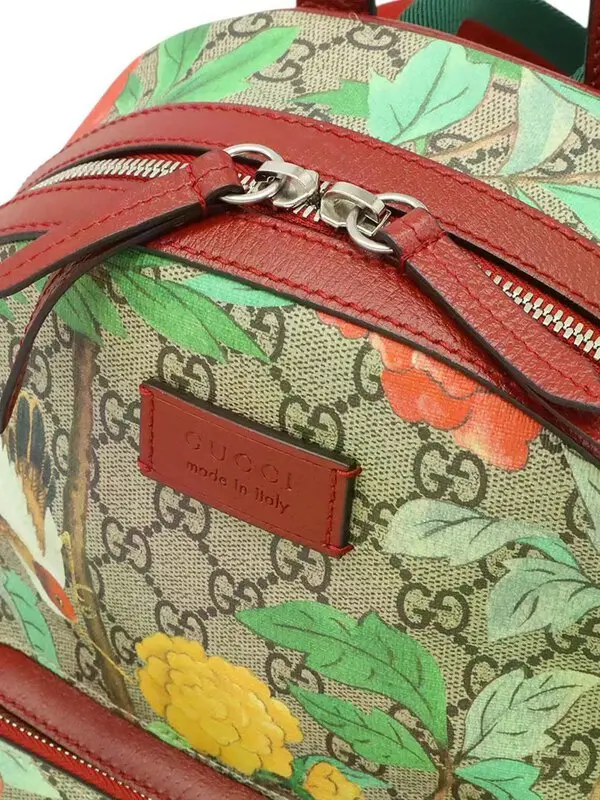 Gucci 2000-2015 Small Gg Supreme Web Tian Backpack