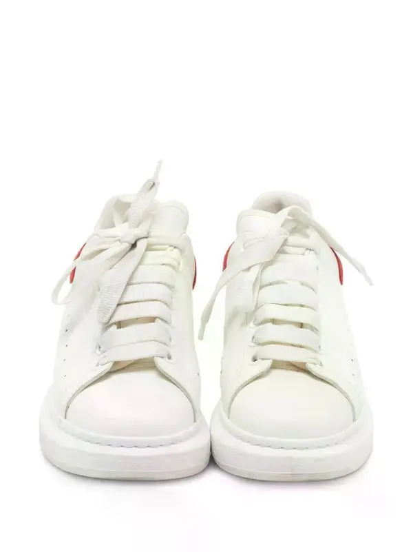 Alexander McQueen Oversized Lace-up Sneakers - White