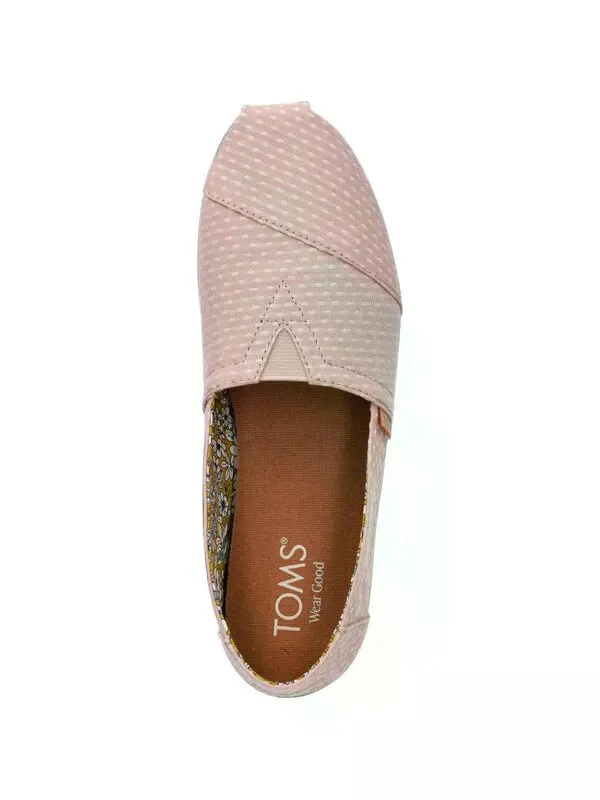 Toms Alpargata Polka-dot Slip-on Loafers