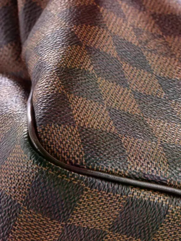 LOUIS VUITTON Speedy Damier Satchel - Brown