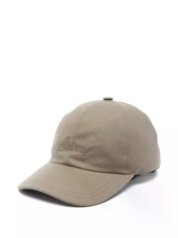 Brioni Embroidered Logo Baseball Cap