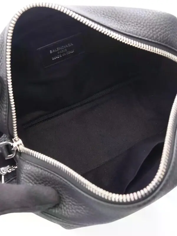 Balenciaga 2018-2026 Leather Credit Camera Bag Crossbody Bag