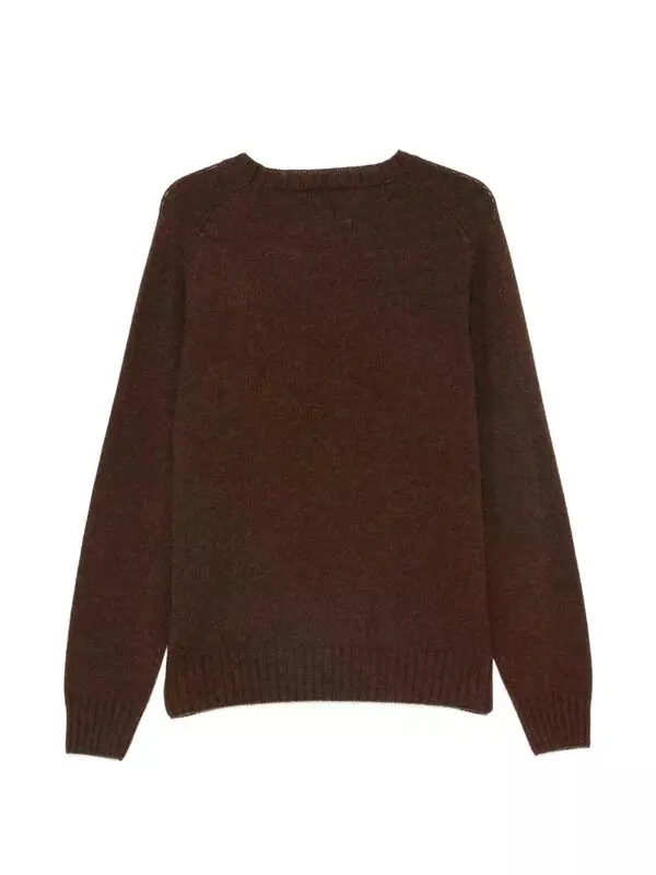 SEBAGO Gilead Crew-neck Wool Sweater - Brown