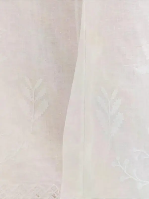 ERES Albatre Embroidered Linen Trousers