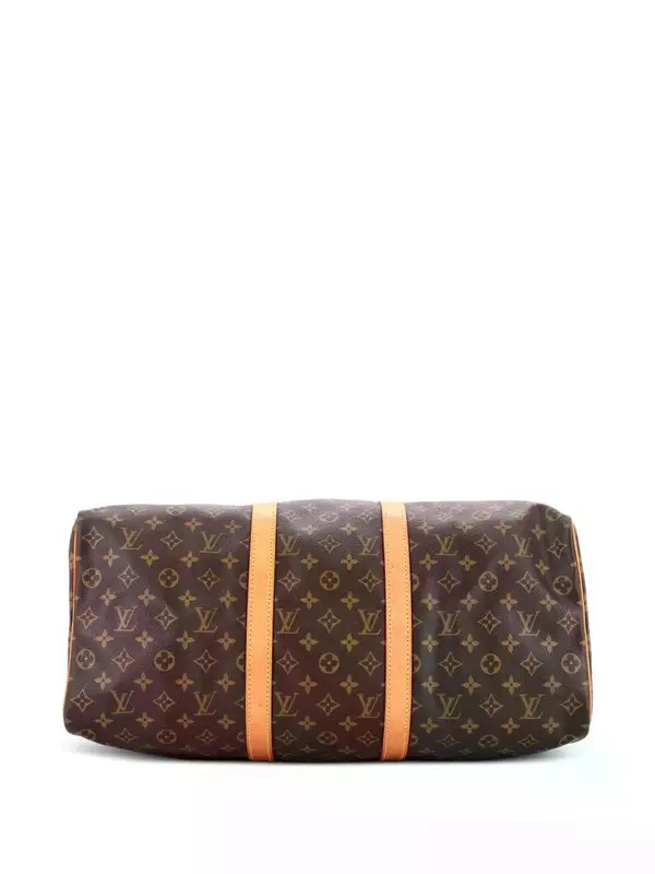 LOUIS VUITTON Monogram Canvas Keepall 50 Travel Bag