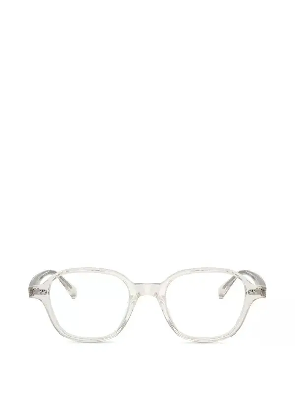 Oliver Spencer Geometric Frame Glasses - Neutrals