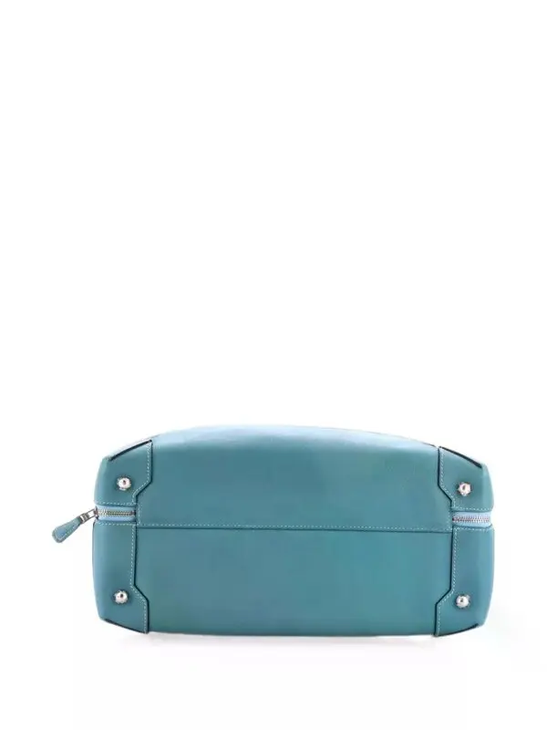 Hermès Maxibox Bag Evercolor Satchel - Blue