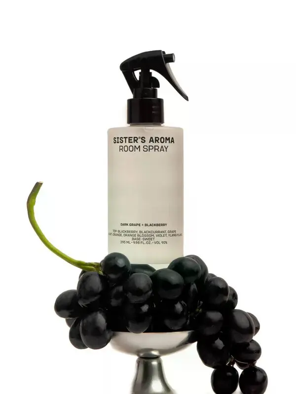 SISTER’S AROMA Perfumed Home Spray Dark Grape Blackberry Room Spray