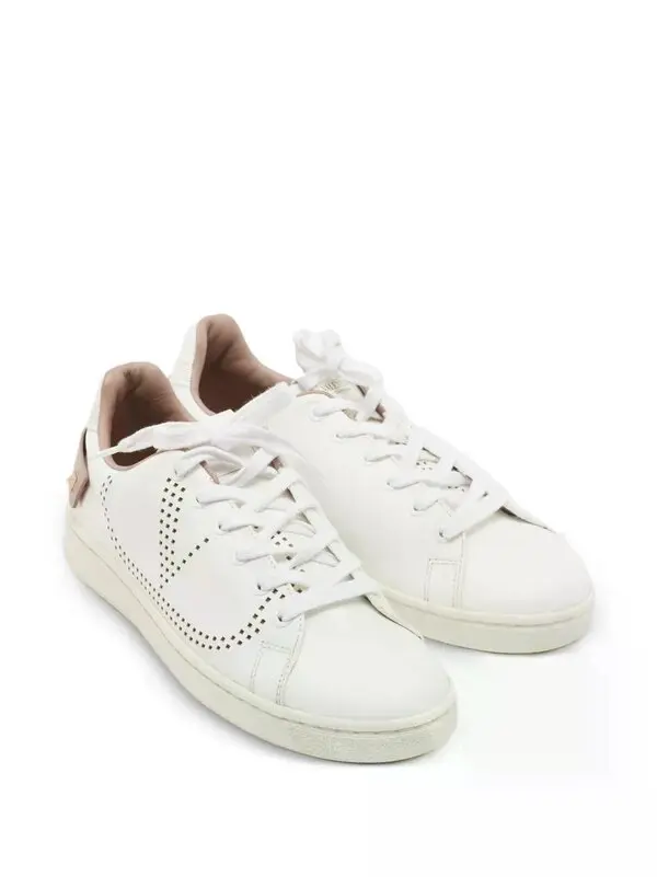 Valentino Garavani Leather Low-top Sneakers