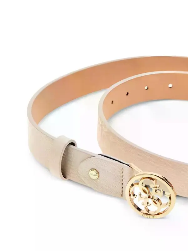 Guess Beige Adelard Adjustable Belt