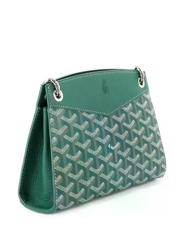 Goyard Structured Rouette Chain Coated Canvas Mini Shoulder Bag