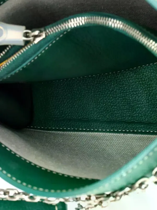 Goyard Structured Rouette Chain Coated Canvas Mini Shoulder Bag