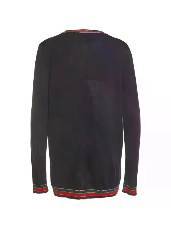 Gucci Web-detail Cardigan