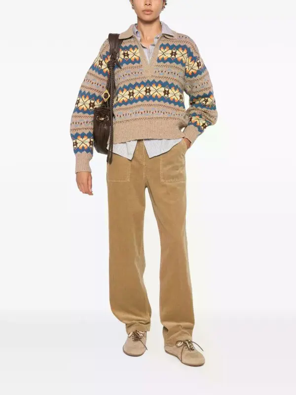 Aspesi Corduroy Straight-leg Trousers