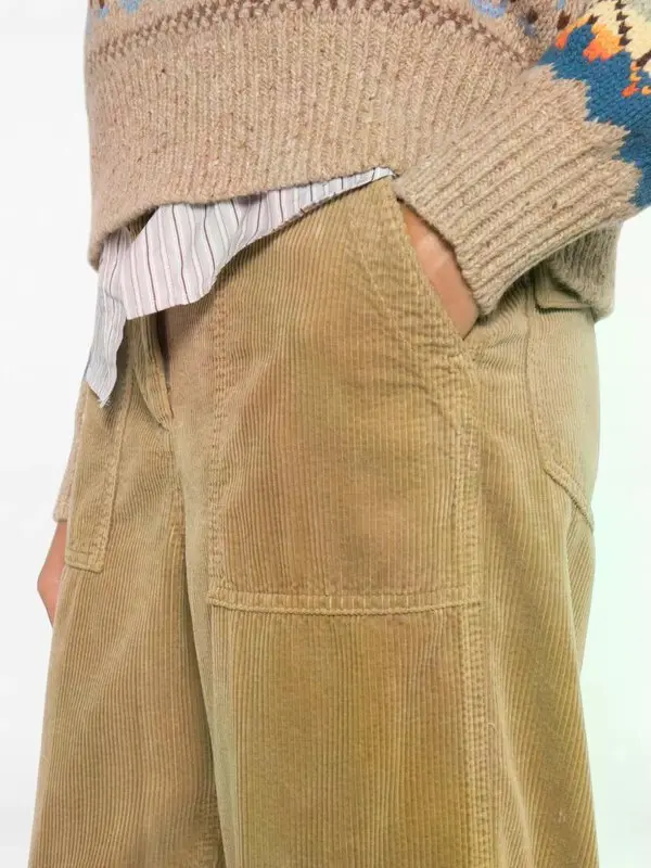 Aspesi Corduroy Straight-leg Trousers