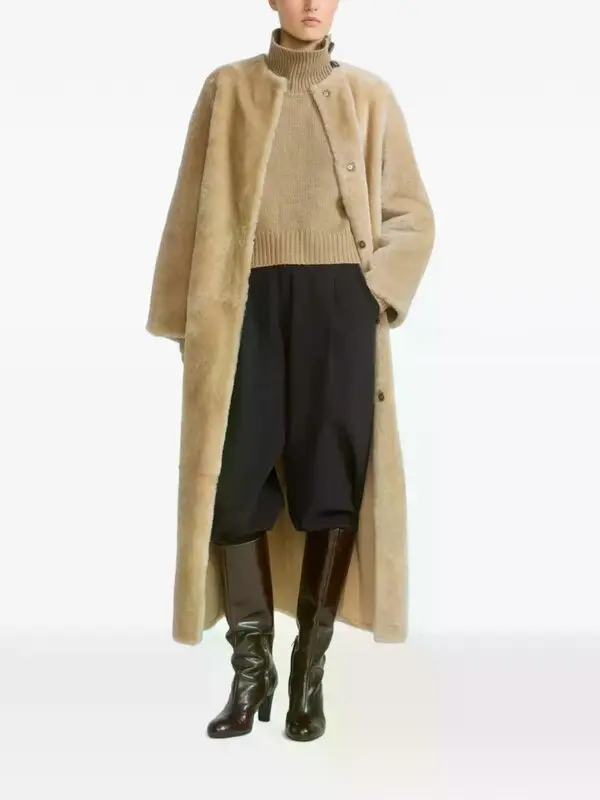 YVES SALOMON Reversible Shearling Coat