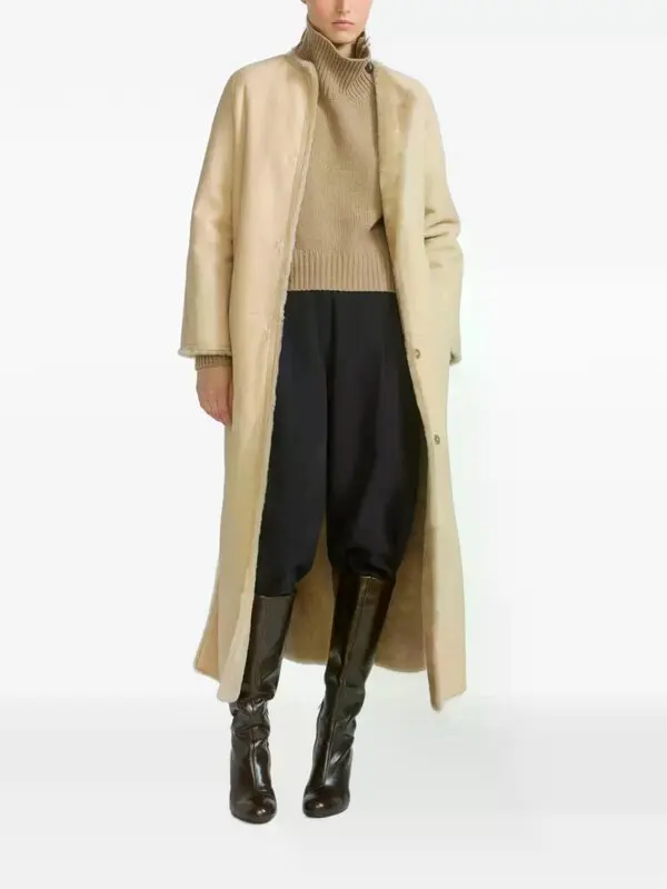 YVES SALOMON Reversible Shearling Coat