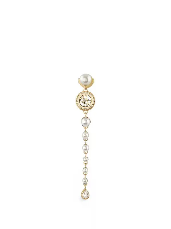 Guess Tiny Pearly Earrings - Gold