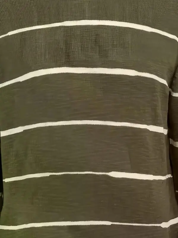 Guess Linen-blend Striped Sweater