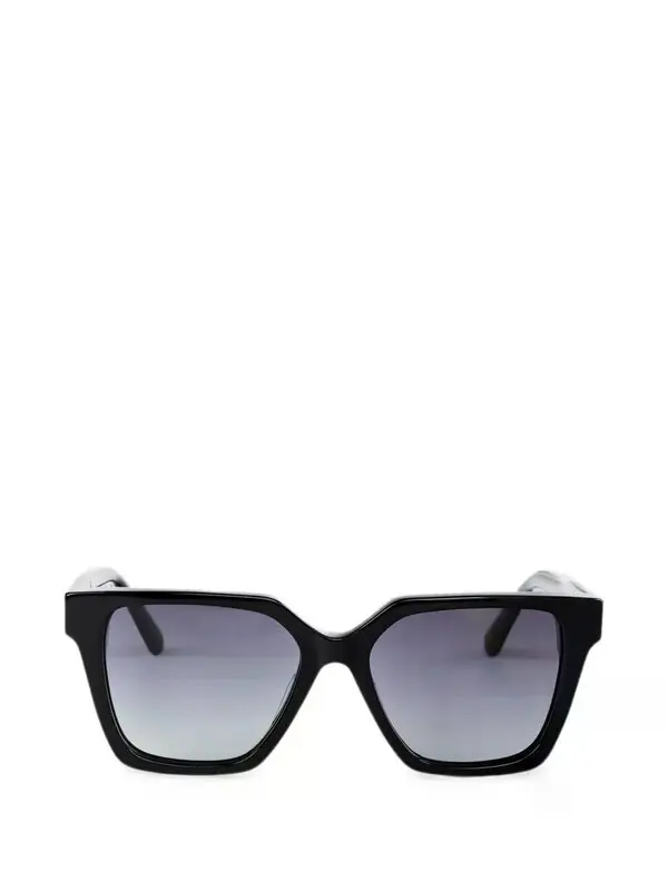 KAT MACONIE Square-frame Sunglasses - Black