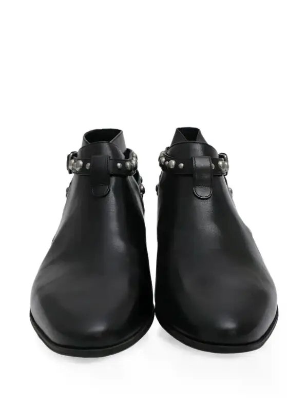 Saint Laurent Studded Ankle Boots