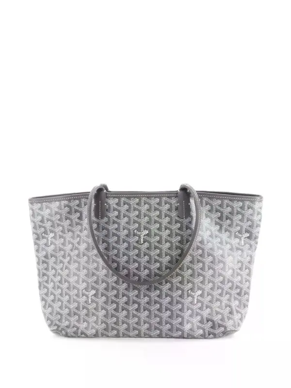 Goyard Artois Coated Canvas Pm Tote Bag - Grey
