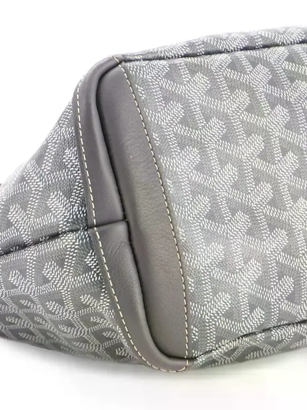Goyard Artois Coated Canvas Pm Tote Bag - Grey