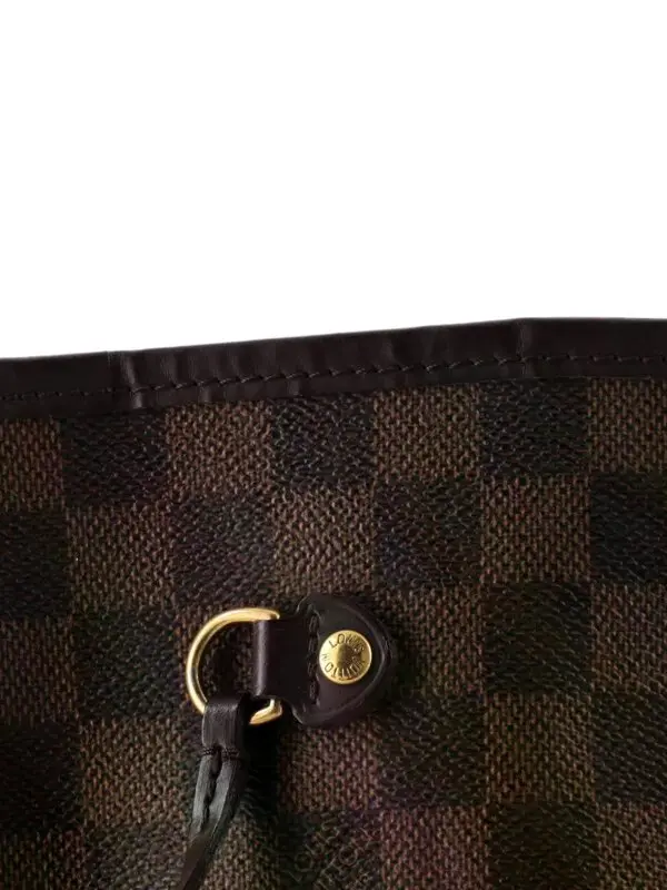 LOUIS VUITTON Neverfull Damier Mm Tote Bag - Brown